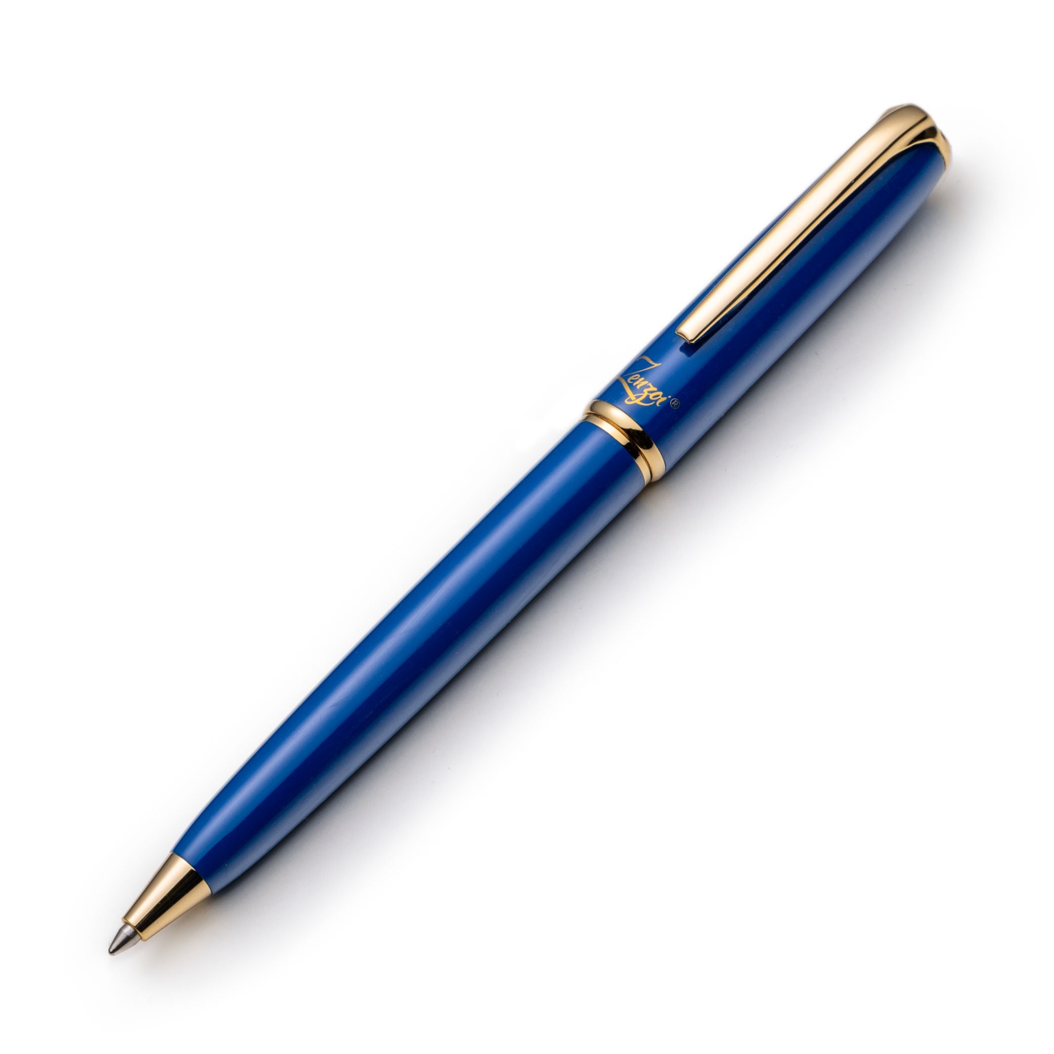 Blue Ballpoint with Schmidt Ink Refill | ZenZoi