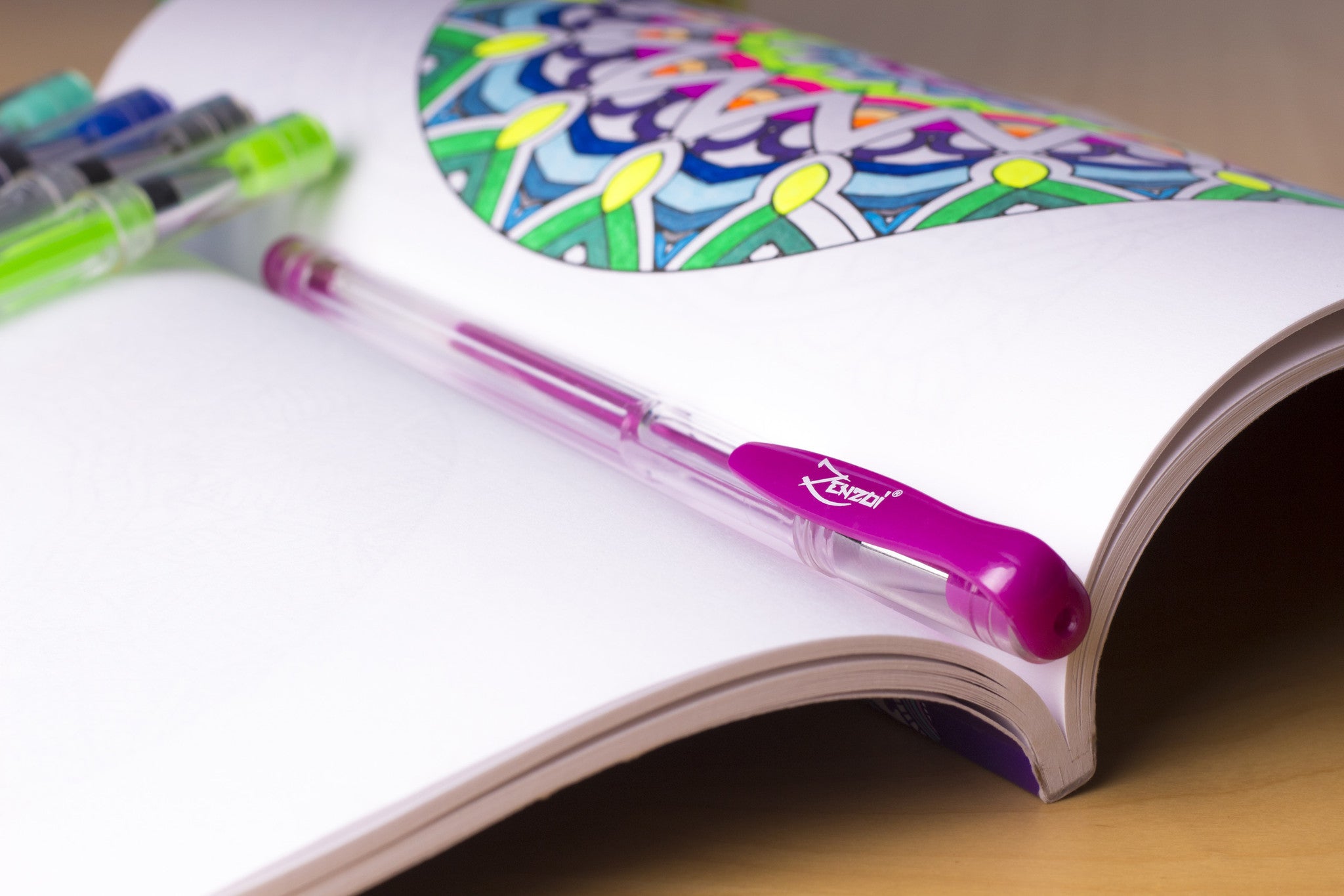 Gel Ink Pen Set with 48 Gorgeous Colors – Artist Quality Ideal For ...