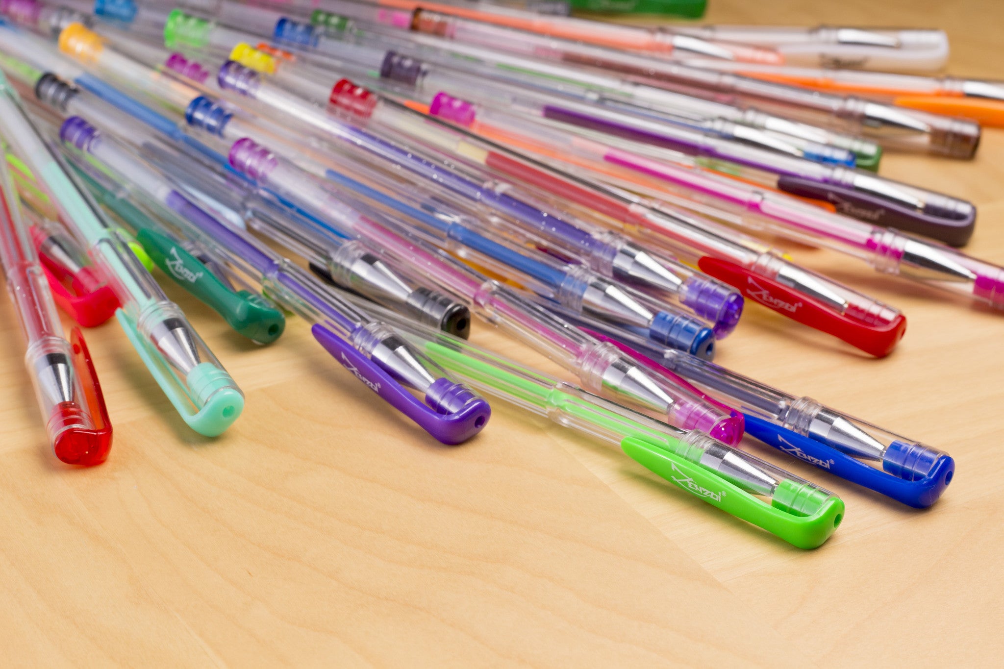 Gel Ink Pen Set with 48 Gorgeous Colors – Artist Quality Ideal For ...