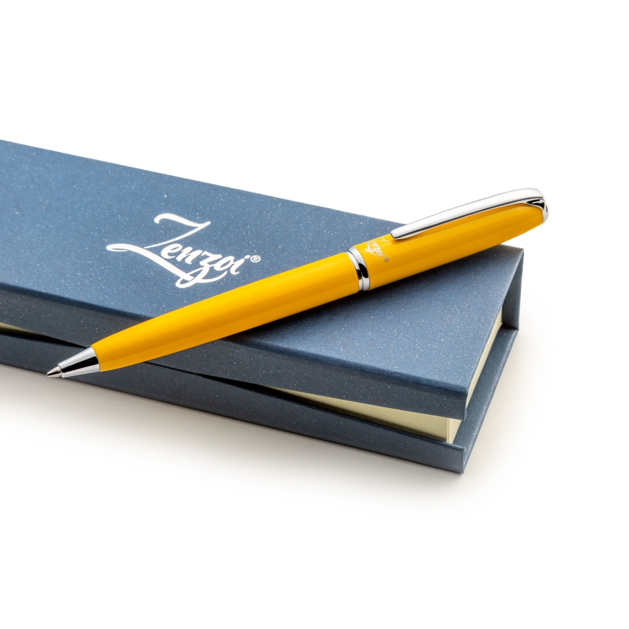 Yellow Ballpoint Pen Set with Ink Schmidt Refill | ZenZoi