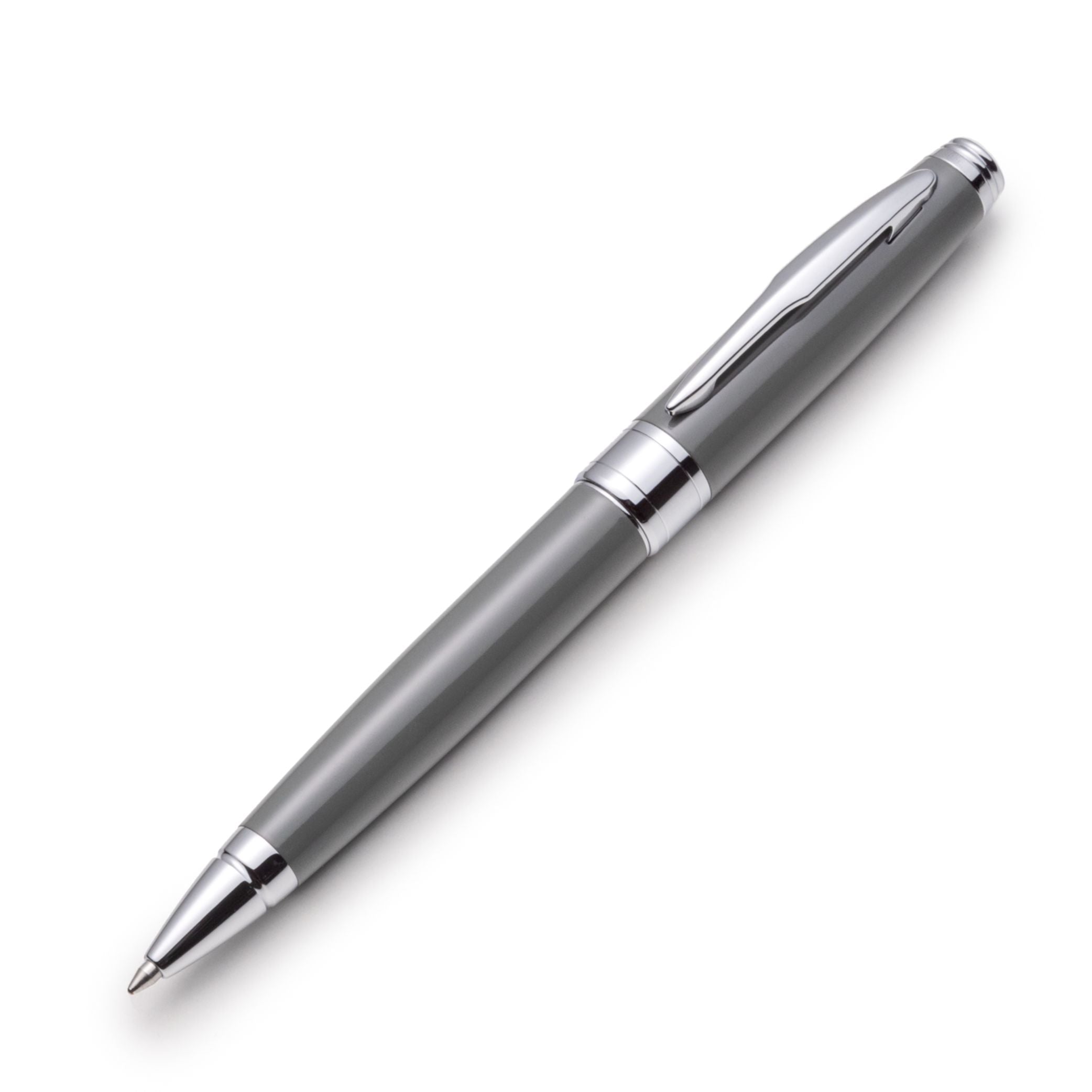 Gray Ballpoint Pen Set with Schmidt Ink Refills | ZenZoi