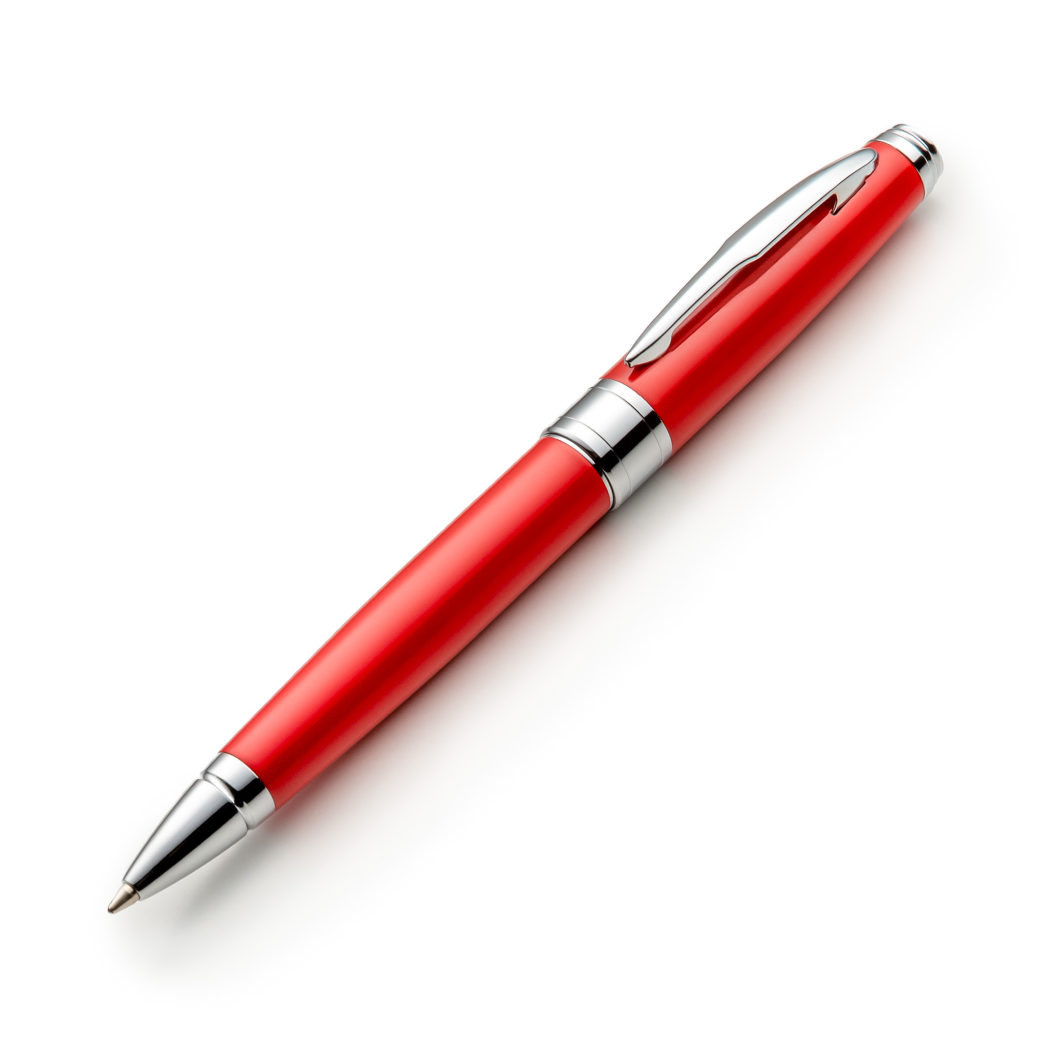 Red Ballpoint Pen Set with Ink Refills and Gift Box | ZenZoi